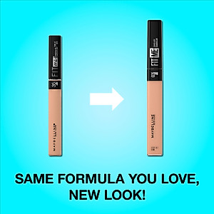 Maybelline Fit Me Liquid Concealer Makeup, Natural Coverage, Lightweight, Conceals, Covers Oil-Free, Walnut (Packaging May Vary)