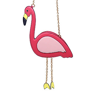 Freie Liebe New Unique Animal Design Dinosaur Crab Cross Body Bags Clutch Purses Novel Shark Flamingo Shoulder Messenger Bag