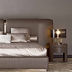 HIGOH Bedside Table Modern Style Bedside Table Design Makeup Round Bedside Table Living Room Furniture