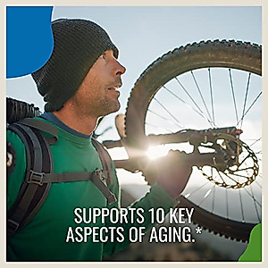 Nature’s Way Alive! Men’s Max3 Potency Multivitamin, Supports Whole Body Wellness*, Supports Cellular Energy*, B-Vitamins, Gluten-Free, 90 Tablets