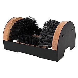 Performance Tool W9451 Boot Brush Cleaner Floor Mount With Hardware Indoor / Outdoor 4.7 x 9.5 x 6.5 inches