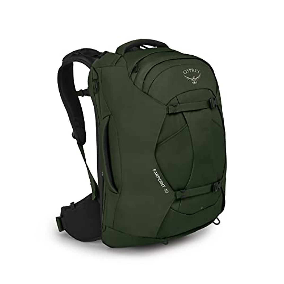 Osprey Farpoint 40L Men's Travel Backpack, Gopher Green