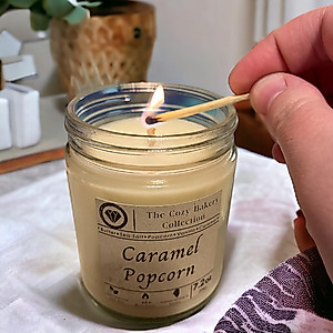 Cozy Bakery Collection: Homemade 100% Soy Candles | 10 + Scents | Clean Burning | Toxin Free (Oven Baked Zucchini Bread)