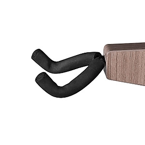 Gator Frameworks Elite Series Hanging Wooden Guitar Stand in Driftwood Grey Finish Fits Acoustic and Electric (GFW-ELITEGTRHNGSTD-GRY)