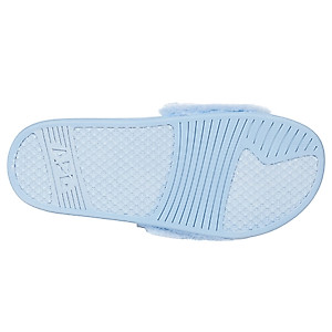 APL: Athletic Propulsion Labs Women's Shearling Slide, Ice Blue, 8