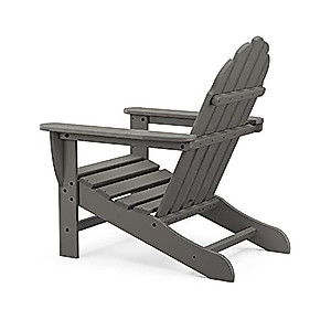 POLYWOOD AD4030WH Classic Outdoor Adirondack Chair, White
