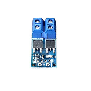 LGDehome 10PCS DC 5V-36V 15A(Max 30A) 400W Dual High-Power MOS Transistor Driving Controller Module FET Trigger Switch Drive Board 0-20KHz PWM Electronic Switch Control Board DC Motor Speed Controller