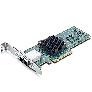 12G External PCI-E SAS/SATA HBA Controller Card, Broadcom's SAS 3008, Compatible for SAS 9300-8E
