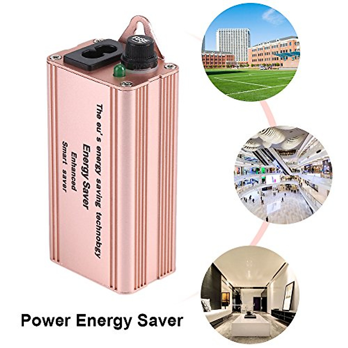 power saver electricity saving device save + Household Intelligent Power Electricity Saver Energy Saving Box Device