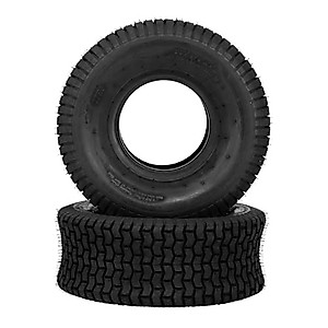 MOTORHOT 2Pcs Lawn Mower Turf Tires 20x8-8 Tractor Turf Garden Golf Cart Tires 20x8x8 4PR Tubeless