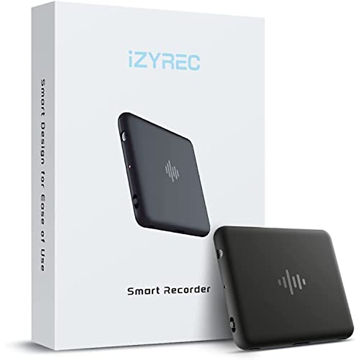 Voice Recorder, iZYREC Voice Recorder with 450mAh Battery for 30 Hours Continuous Recording, 40 Hours Voice Activated Recording & Instant Playback Perfect for Meetings, Cars,Lectures