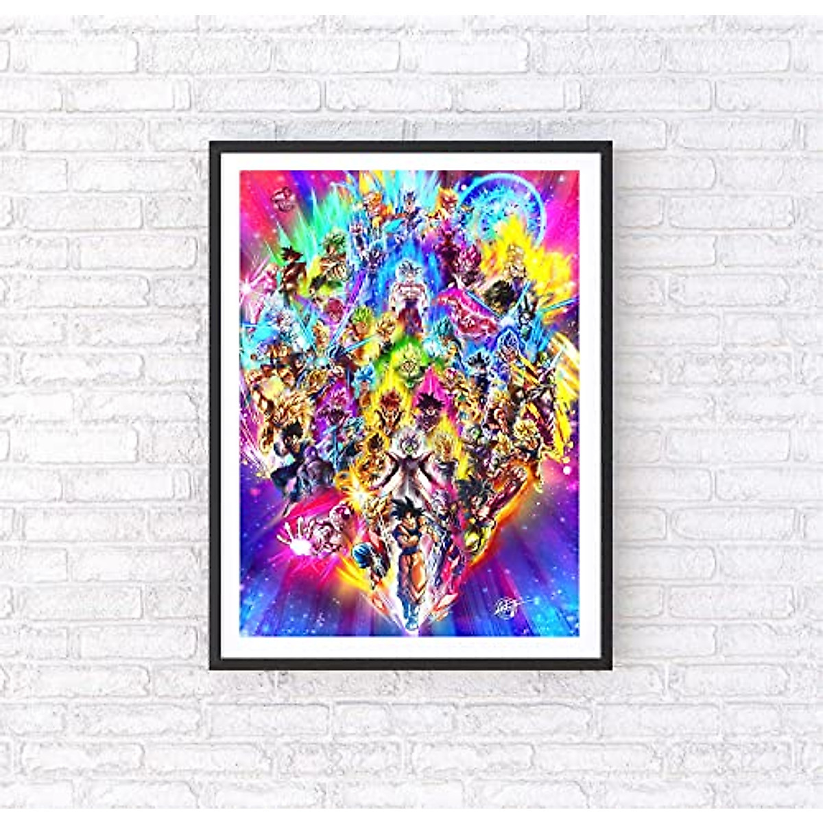 Japanese Anime poster Canvas Wall Art Posters Home Decor Painting for Living Room, Bedroom，Playroom Decor 16x24inch Gougind