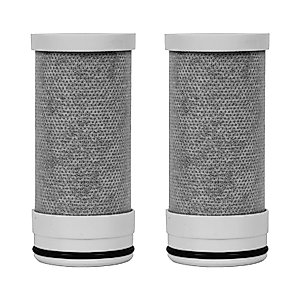 Besdor NSF Certified Replacement Filters for AFaucet 1 Faucet Water Filter, Coconut Shell Activated Carbon Fiber Replacement Filter, Reduces Lead, Chlorine and More, Last Up to 6 Months (Pack of 2)
