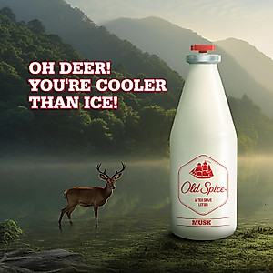 Old Spice After Shave Lotion Original,musk & Fresh Lime 100ml (Musk)