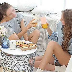 Mini Juicer Electric USB Smoothie Blender Fruit Fast Food Processor Portable Blender Electric Juicer (Color : Blue) (White)