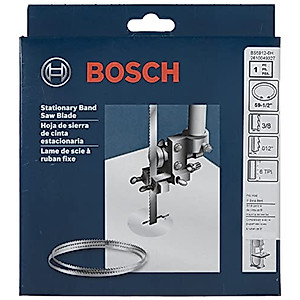 BOSCH BS5912-6H 59-1/2-Inch X 3/8-Inch X 6-Tpi Heavy Duty Stationary Band Saw Blade