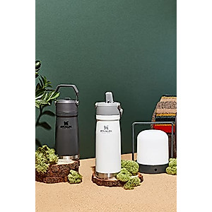 Stanley IceFlow Stainless Steel Water Jug with Straw, Vacuum Insulated Water Bottle for Home and Office, Reusable Tumbler with Straw Leakproof Flip