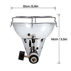 Taruor Tent Heater for Camping, Outdoor Portable Gas Heater Warmer Heating Stove Tent Heater, Small Outdoor Gas Heater