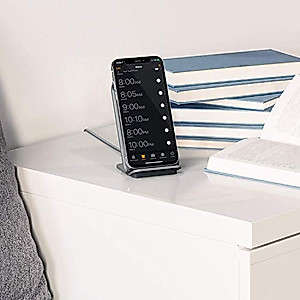 iOttie Ion Wireless Fast Charging Stand, Qi-Certified Charger 7.5W for IPhone XS Max R 8 Plus 10W for Samsung S9 Note 9, Includes USB C Cable & AC Adapter, Ash