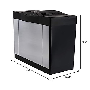 AIRCARE Digital Whole-House Console-Style Evaporative Humidifier (Silver)