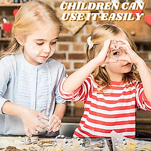 KAISHANE 6 PCS Dog Paw&Bone Cookie Cutter Set, Stainless Steel Biscuit Cutters for DIY Baking Fondant Cake Molds Dog Treats, Bones 3 Size-2.6/2/1.6IN, Paw 3 Sizes-3.2/2.4/1.6IN