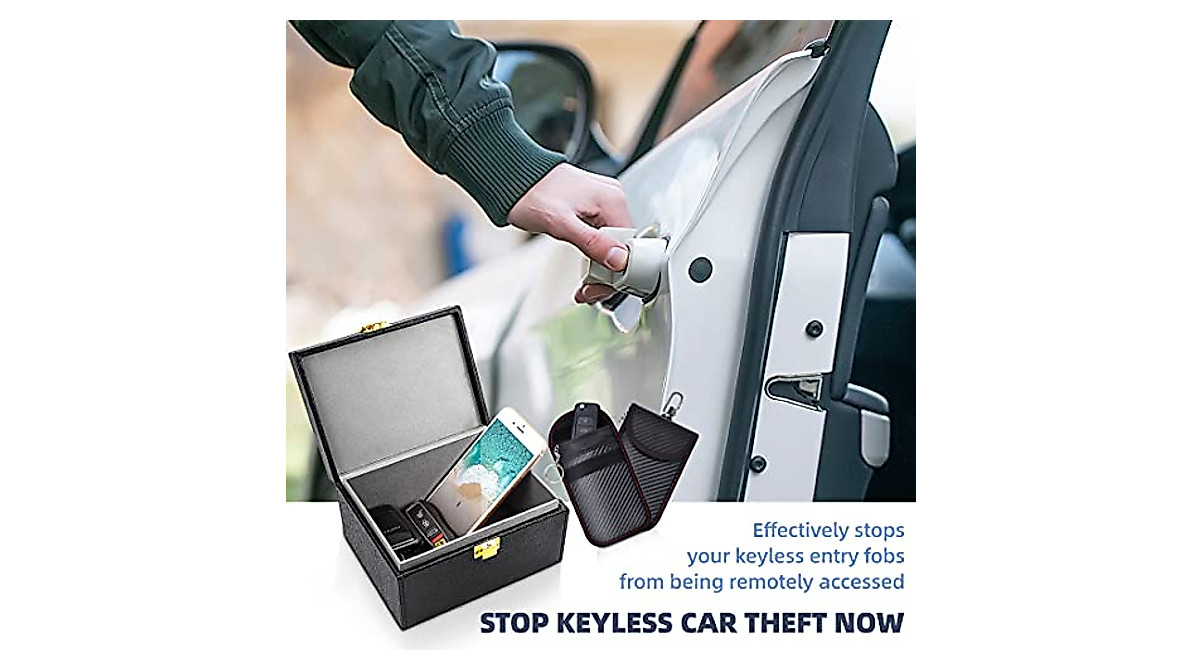 Samfolk Faraday Box: Keyless Entry Car Key Safe