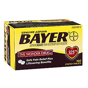Bayer 325mg Tabs Size 100ct Bayer 325mg Tabs 100ct Ea