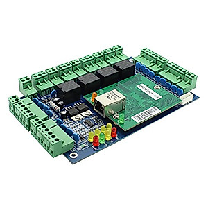 MENGQI-CONTROL Professional 4 Doors TCP/IP Network Wiegand 26/34 bit Access Control Board Panel Access Controller