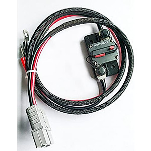 Caroute W300-24V 160LB Brushless Electric Boat Trolling Motor for Steering Wheel Control Large Thrust Saltwater 160 Pound