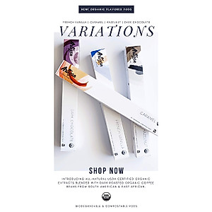 Artizan Coffee USDA Organic Espresso Coffee Capsules For Nespresso Original | Flavors Variety | 40 Compatible Compostable Pods