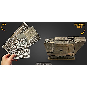 Metal Earth Premium Series Star Wars Jawa Sandcrawler 3D Metal Model Kit Fascinations