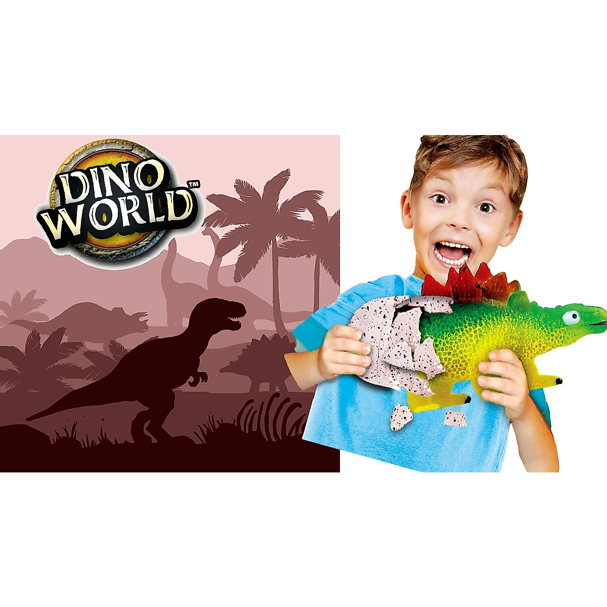 JA-RU Magic Grow Growing Dinosaur Toy (1 Egg Assorted) Surprise Hatching Dino Eggs in Water for Kids. Jurassic Party Favors Easter Basket Stuffers Pinata Fillers. 312-1A