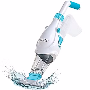 AIPER Cordless Pool Vacuum, Handheld Rechargeable Swimming Pool Cleaner, 60 Mins Running Time, Deep Cleaning & Strong Suction Ideal for Above & In-ground Pools, Hot Tubs, Spas-Pilot H1