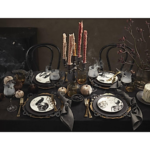 Lenox Lx Collective Black Dinner Plates, Set of 4, 6.30 LB
