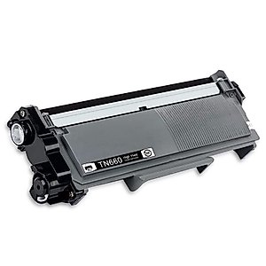 1 Pack TN660 Black Toner Cartridge - Replacement for Brother TN-660 TN660 Toner HL-L2300D L2305W L2315DW L2320D L2340DW L2360DW L2380DW MFC-L2680W L2685DW L2707DW L2720DW L2540DW Printer