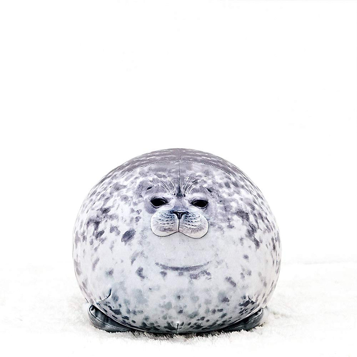 ETAOLINE Chubby Blob Seal Pillow Cute Seal Plush Toy Cotton Stuffed Animals (Large)