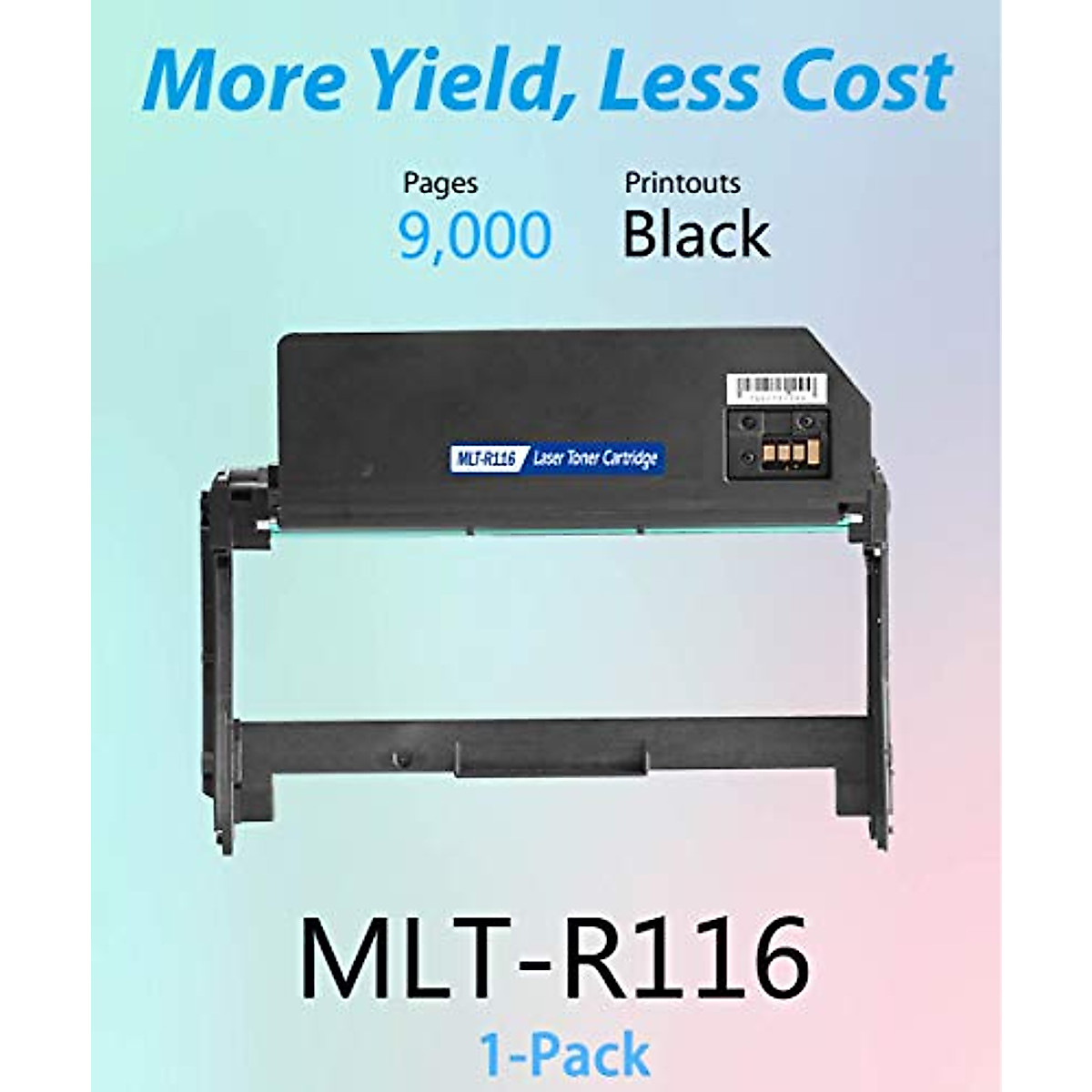 MM MUCH & MORE Compatible Drum Unit Replacement for Samsung MLT-R116 R116 to use with Xpress M2625 M2875FW M2625D M2825DW M2835DW M2875FD M2885FW Printer (1-Pack)
