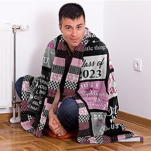 XALAZY Graduation Gifts Blanket 60x50in, Graduation Gifts for Her/Him, 2023 Graduation Gift Ideas, Phd/Masters Degree Graduation Gift, Cool College Graduation Gifts, Graduation Gifts for Nurse Police