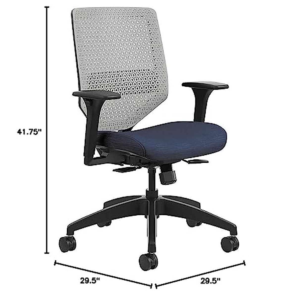 HON HONSVR1AILC90TK Solve Task Chair, ReActiv Back