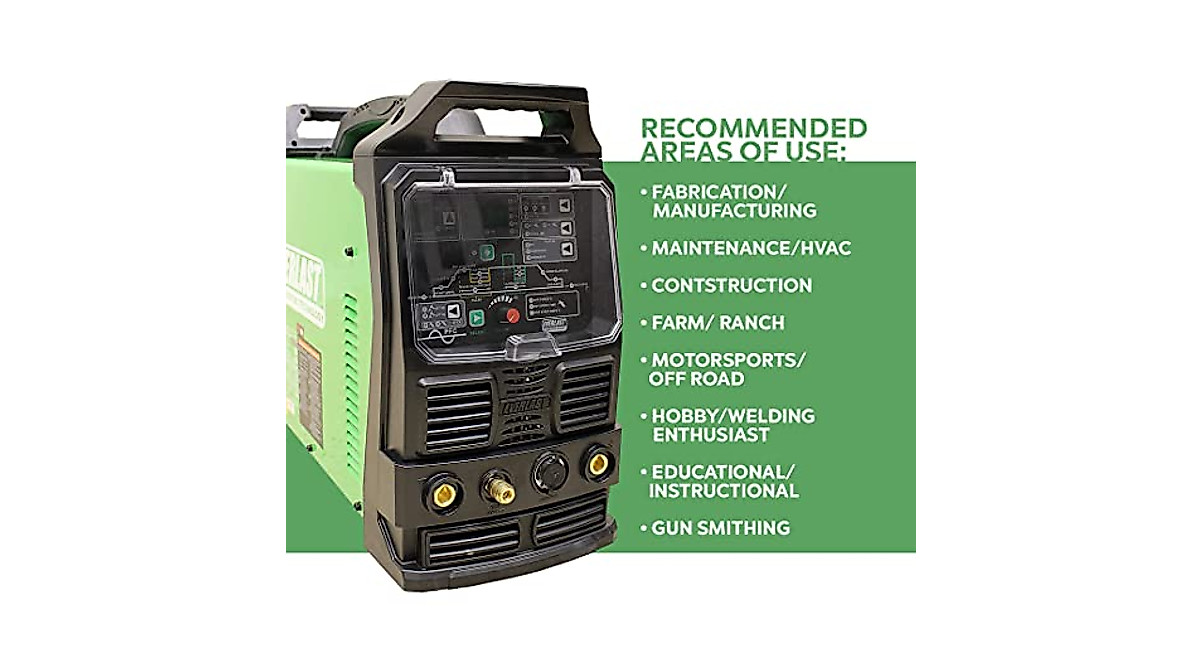 Everlast PowerTIG 210EXT: Professional 210A TIG & Stick Welder