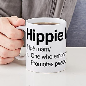 CafePress Hippie Mom Mug Ceramic Coffee Mug, Tea Cup 11 oz