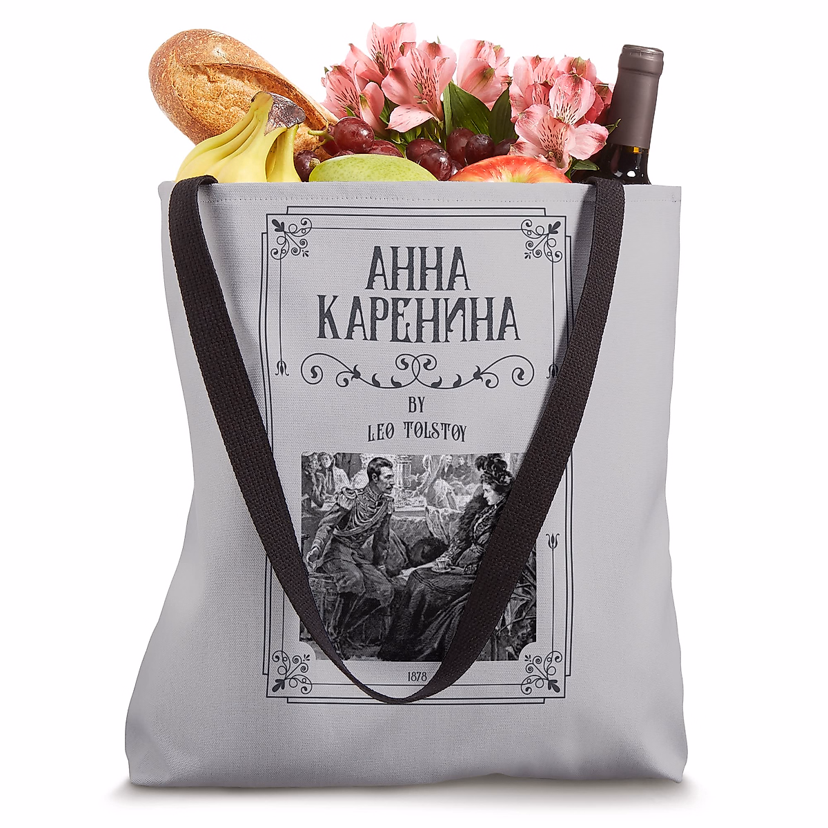 Anna Karenina Leo Tolstoy Russian Literature - Count Vronsky Tote Bag