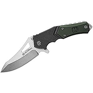 Lansky Sharpeners LKN222 Pocket Knife 4" Folding Blade Plain Edge Drop Point