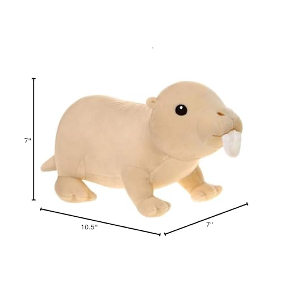 Fiesta Toys Snugglies Naked Mole Rat Stuffed Animal Toy