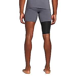 Tommie Copper Performance Compression Quad Sleeve, Unisex, Men & Women, Sweat Wicking Breathable Upper Leg Sleeve for Muscle Support & Recovery - Black - Large