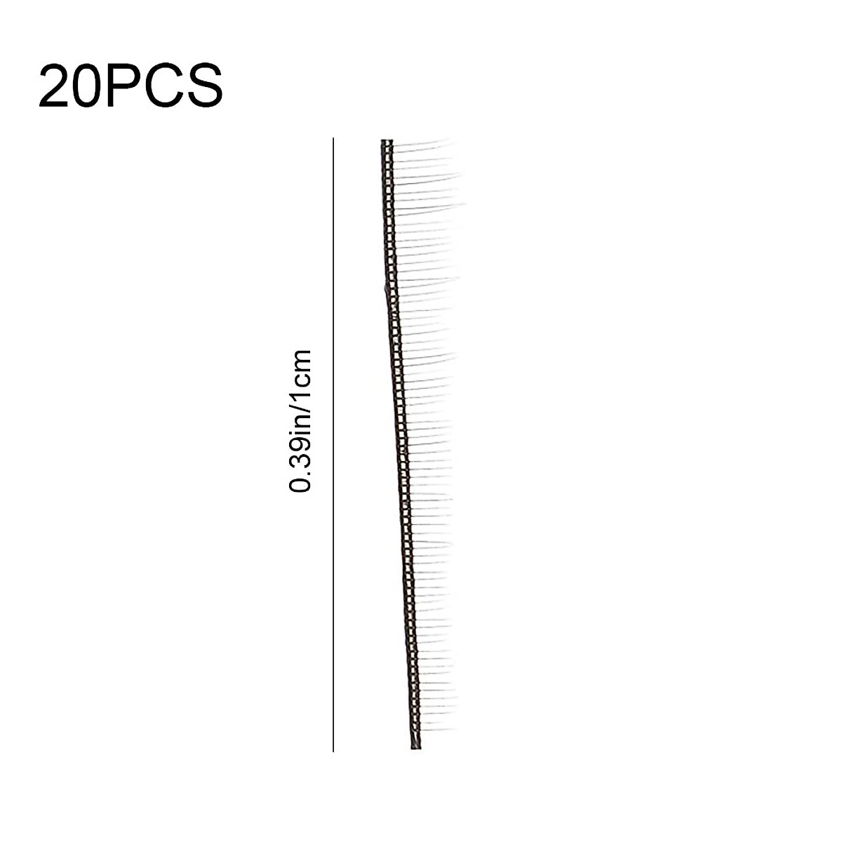 10 Pairs Practice Fake Lashes Waterproof False Eyelashes False Eyelashes Strips Ladies and Girls Black