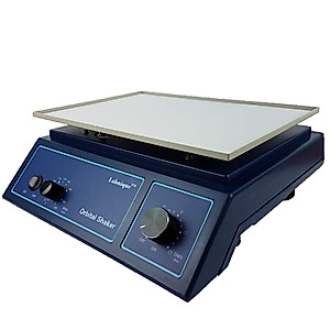 Orbital Shaker, Oscillator with Anti-Slip Pad, Adjustable Speed at 0-210rpm, 110V