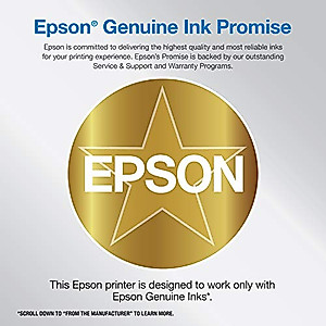 Epson Workforce Pro WF-7840 Wireless All-in-One Wide-Format Printer with Auto 2-Sided Print up to 13" x 19", Copy, Scan and Fax, 50-Page ADF, 500-sheet Paper Capacity, 4.3" Screen