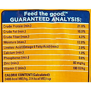 Pedigree Complete Nutrition Adult Dry Dog Food Roasted Chicken, Rice & Vegetable Flavor Dog Kibble, 30 lb. Bag