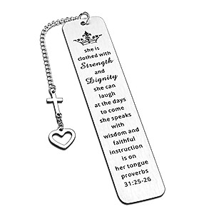 Inspirational Christmas Bookmarks Gifts for Women Men Bible Verse Bookmark Christian Gifts for Book Lover Gifts for Women Birthday Friends Girl Sister Female Bookworms Book Club Church Bulk Gifts